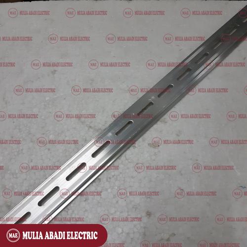 Jual Din Rail MCB Alumunium Rel MCB 1 Fungsi 1,2mm 1 Meter - Jakarta ...