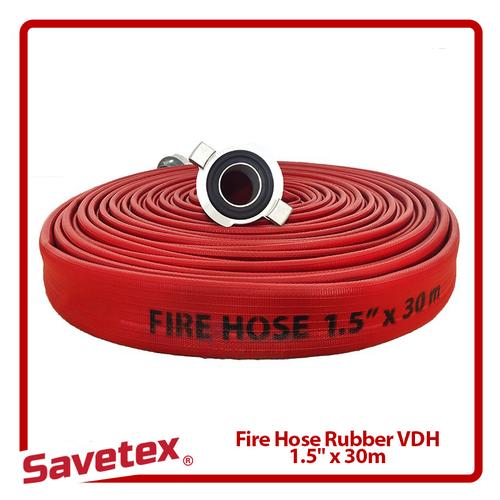 Promo Fire Hose Rubber VDH 1.5" x 30m / Selang Pemadam 30 m - Kab ...