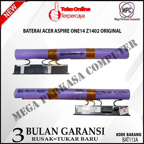 Jual Batere Baterai Battery Laptop Acer One 14 Z1402 Series - Kota ...