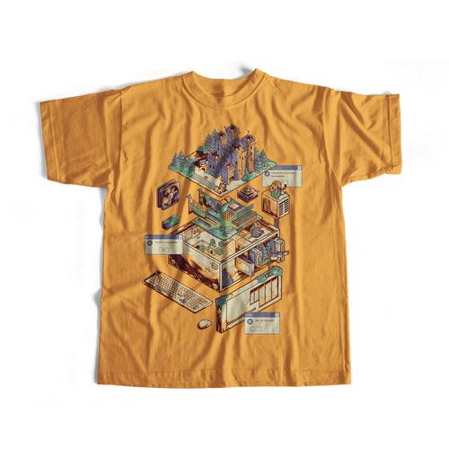 Promo Exploded Console Series - PC Windows XP T Shirt I RaisinKats by ...