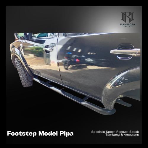 Jual Footstep model pipa untuk double cabin hilux/triton/dmax - Jakarta ...