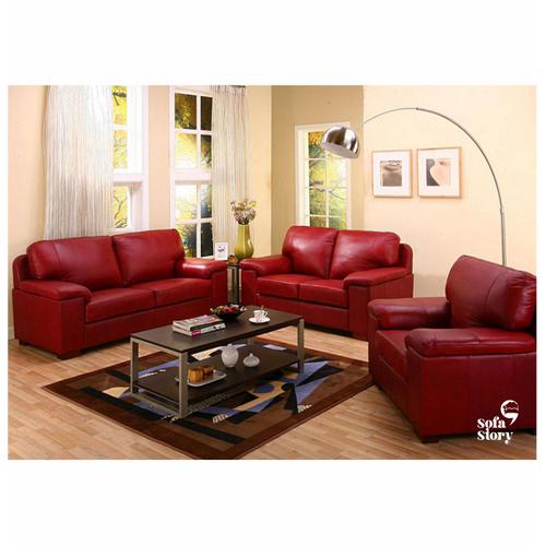 Jual Sofa Set Kulit 321 Seater Modern Style | Sofa'Story - WILSON ...