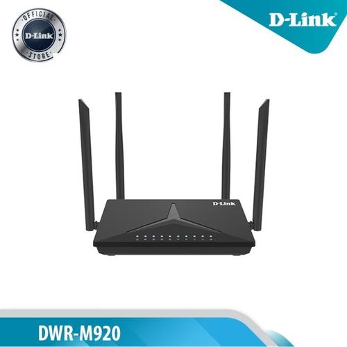 Promo Router D-Link DWR-M920 / DWR M920 4G LTE VPN Wireless N300 Router ...