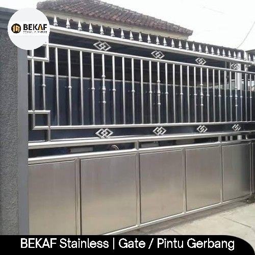 Jual BEKAF Stainless | Pintu Gerbang stainless / Stainless Gate - Kab ...
