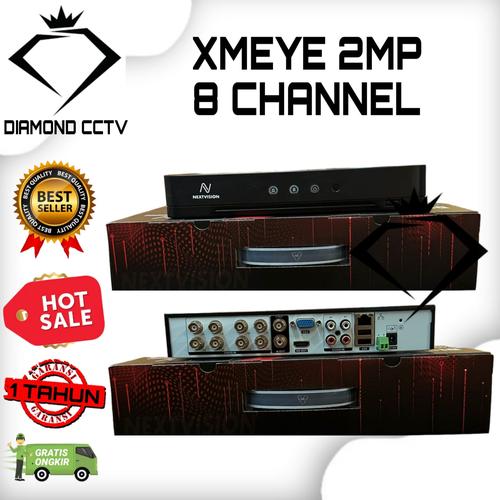 Jual DVR XMEYE 8CH DVR 8 CHANNEL XMEYE HYBRID 6 in 1 - Jakarta Barat ...