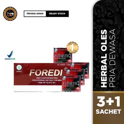 Promo Foredi Gel Original 4 Sachet Garansi Asli Resmi PT. ABE (BPOM ...