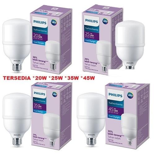Promo PHILIPS Lampu LED TFORCE / TRUE FORCE / T FORCE ESSENTIAL CAPSULE 20W 25W 35W 45W - 20W ...