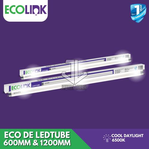 Jual ECOLINK LAMPU TL LED TUBE T8 UKURAN 600MM & 1200MM - 1200MM 18 ...