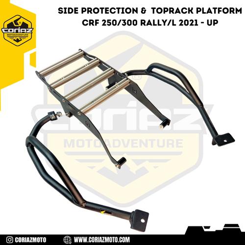 Jual Top rack dan side rack Honda CRF 250 Rally 2021 UP - FULL SET ...