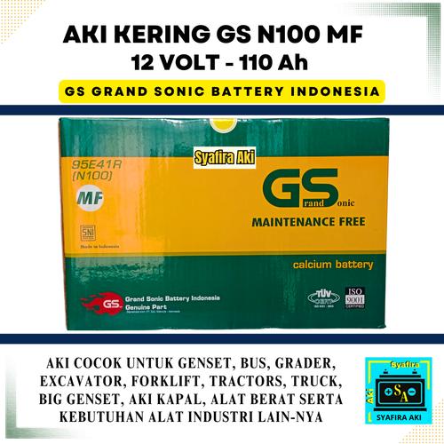 Jual AKI GENSET GS MF N100 Aki Kering 12V / 100Ah - Jakarta Selatan ...