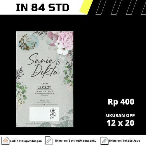 Jual Undangan Pernikahan Blanko Kosong Java Indie 84 Foil STD - Kota Surakarta - SJ Undangan ...