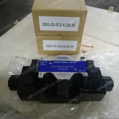 Jual hydraulic solenoid valve YUKEN DSG-03-3C60-A110-50 selenoid yuken ...