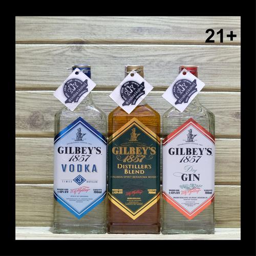 Promo Paket Gilbey's Vodka, Whisky, Gin 350ml & 700ml - INDOALKOHOL ...