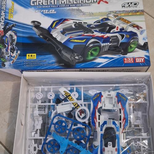Jual Rep tamiya mini 4wd merek JIEPIN Great Magnum R painted body FMA ...