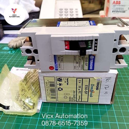 Jual MCCB Terasaki Electric E50-SF 2P 20A 240Vac 25kA - Jakarta Barat - Vicx Automation | Tokopedia