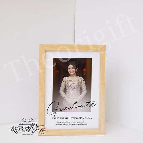 Jual [Theorygift] Pigura Bingkai Kayu Custom Foto / Bingkai Foto Custom ...