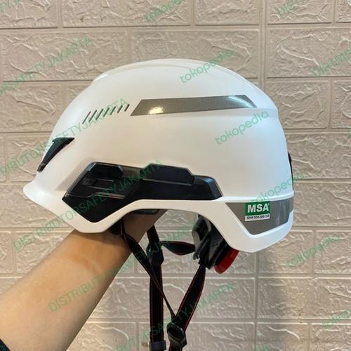 Jual Helm Safety Climbing MSA V-guard H1 Original SNI/ helm Climbing ...