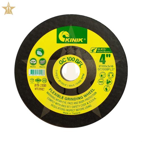 Jual KINIK 4" BATU GC GERINDA GURINDA POLES KACA GRANITE FLEXIBLE 60 80 ...