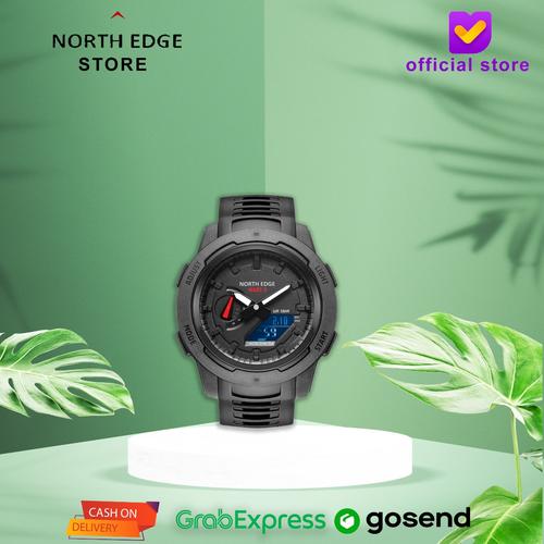 Jual NORTH EDGE MARS 3 Jam Tangan Pria Carbon Fiber Water Resist 50 Meter - Jakarta Pusat ...