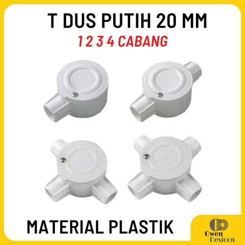 Jual T DUS TDUS TDOS TDUS TEEDUS TEDUS TEDOS TEEDOS 20 MM CABANG 3 ...
