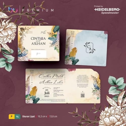 Promo Blangko Undangan Pernikahan Java Card Be You Premium 14 - Kota ...