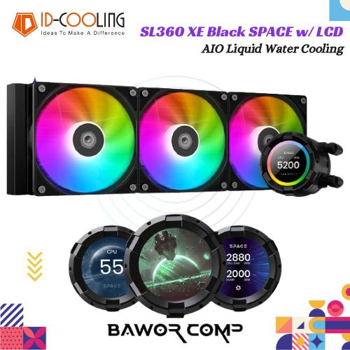 Jual ID-COOLING SL360 XE SPACE w/ LCD Display 360mm | AIO Liquid Water ...