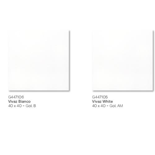 Jual KERAMIK MERK ROMAN TIPE VIVAZ BIANCO DAN VIVAZ WHITE UK 40X40CM ...