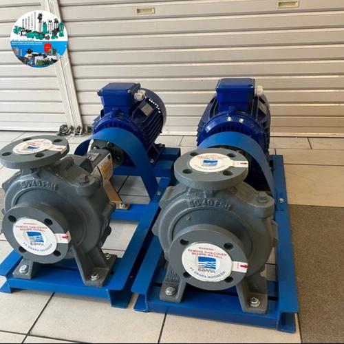 Jual pompa centrifugal ebara 50X40 fsha 4kw 5hp 380Volt 3phase pump ...