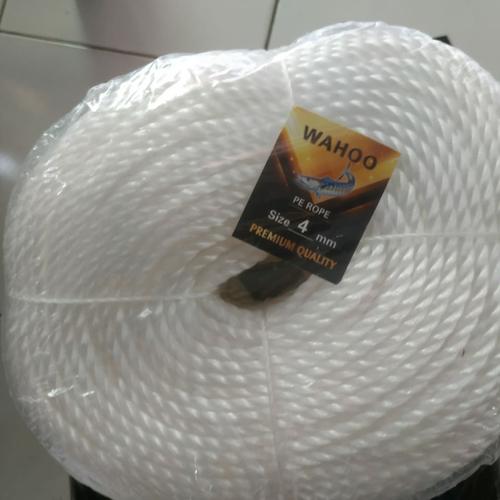 Jual Tali Tambang plastik PE Ukuran 4mm warna Putih Per Roll Harga Murah - Kab. Bekasi - Pusat ...