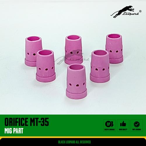 Jual Keramik Gas Diffuser 350 A / Ceramic Gas Diffuser Orifice MIG CO2 ...