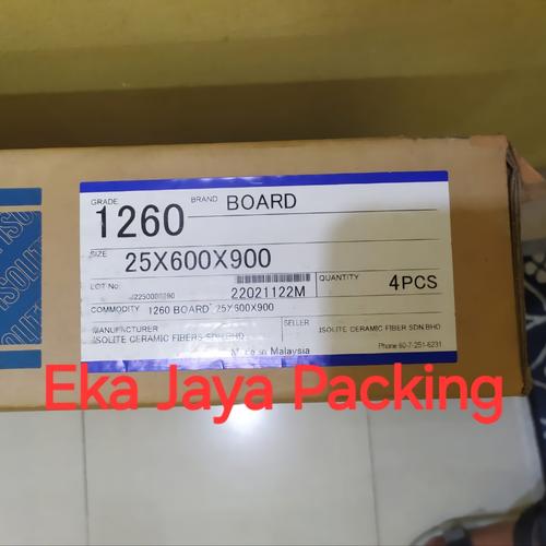 Jual Insulation isolite Ceramic Fiber Board Merek isowool Original ...