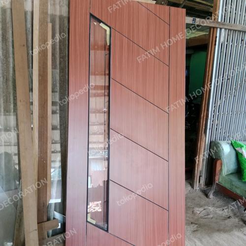 Jual daun pintu hpl +kaca putih - Kota Depok - FATIM HOME DECORATION ...