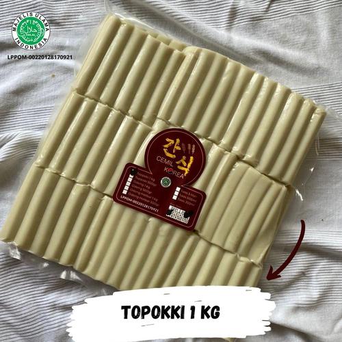 Jual Tteokbokki / Topokki / Topoki / Toppoki Ukuran 1Kg - Jakarta ...