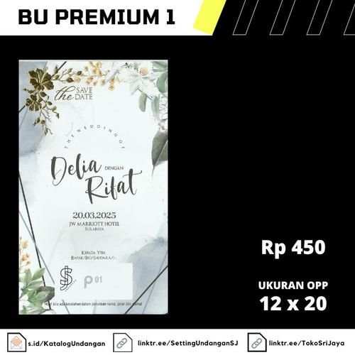 Jual Undangan Pernikahan Blanko Kosong Java Be You Premium 1 - Kota ...