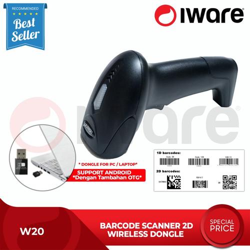 Jual 2D WIRELESS BARCODE SCANNER ULTRON ULT-W20 (QR-CODE, E-FAKTUR ...