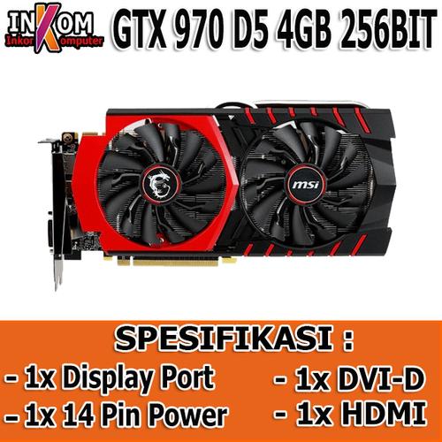 Promo VGA CARD GAMING VGA GEFORCE GTX 970 4GB GDDR5 256 BIT - Kota ...