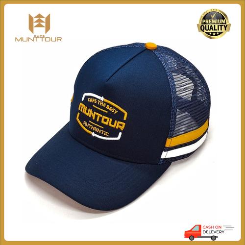 Promo Topi Trucker Jaring Pria Bordir Distro Bahan Cotton Twill Variasi ...