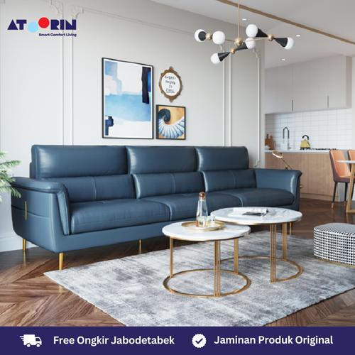 Jual ATOORIN Hugo Sofa - Kulit Sapi Asli, USB Charging, Modern Light ...