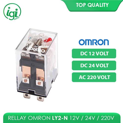 Jual RELAY LY2 12V OMRON / RELAY LY2N 24V OMR / RELAY LY2-N 220V 8 PIN ...
