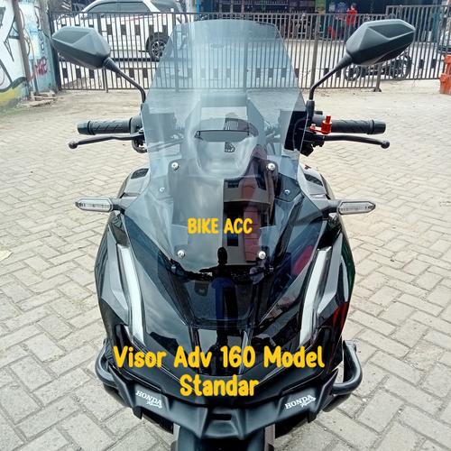 Jual Visor Windshield ADV 160 Model Standar Universal ADV 150 ADV 160 ...