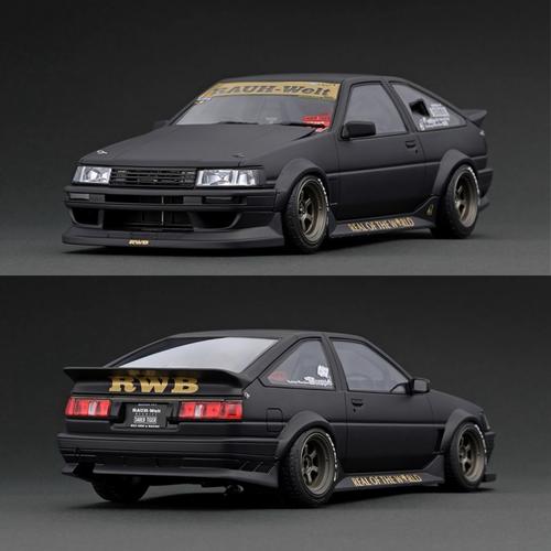 Jual Ignition Model 1:18 RWB AE86 (Matte Black) - Jakarta Barat - tiauwgarage | Tokopedia