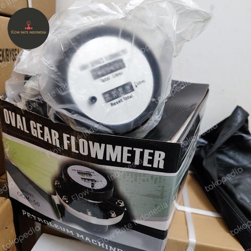 Jual Flow Meter Solar 2 Inch OGM Oval Gear Flowmeter DN 50mm - Jakarta ...