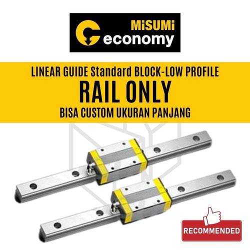 Jual Linear Guide Standard Block-Low Profile RAIL ONLY - C-ELG15-200 ...