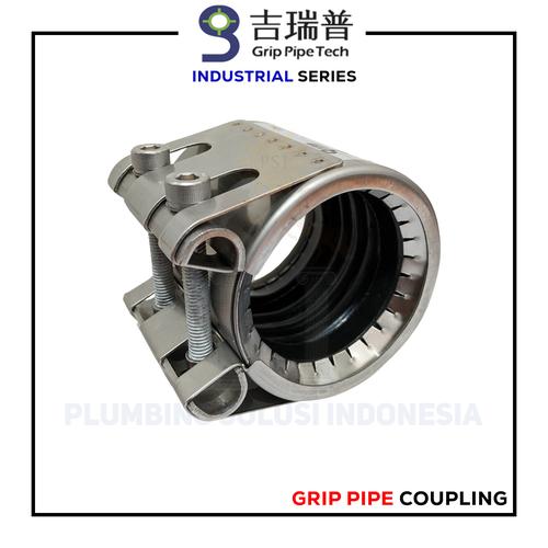 Jual Fitting Pipa Grip Pipe Coupling Grip G = Straub Coupling 76,1 mm 614142 Seal NBR SS316 ...