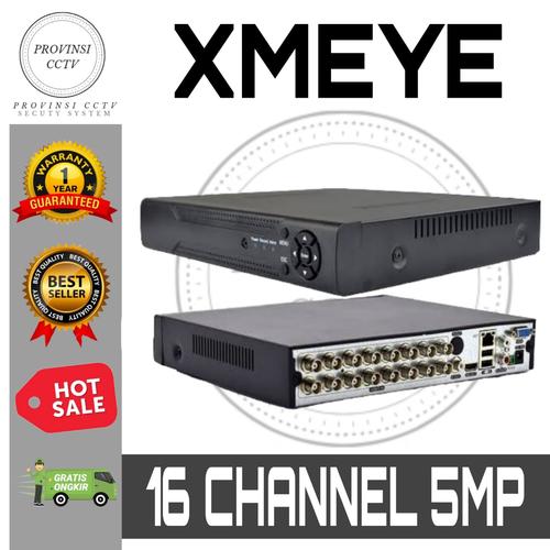 Jual DVR 16 CHANNEL 5MP FULL HD 2560P XMEYE - Jakarta Barat - PROVINSI CCTV | Tokopedia