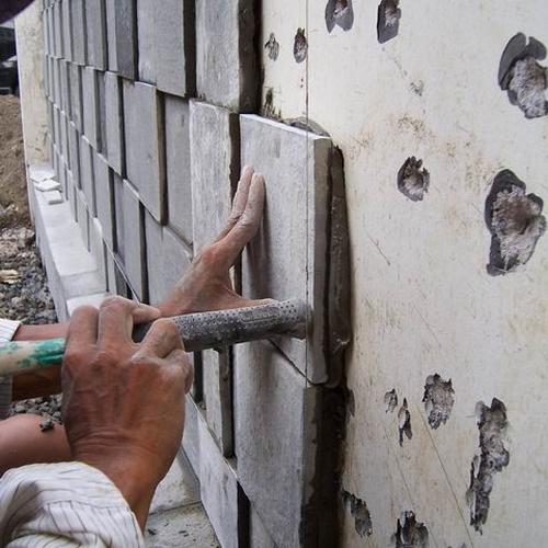Jual pemasangan batu alam / pasang batu alam rumah / pasang batu alam ...