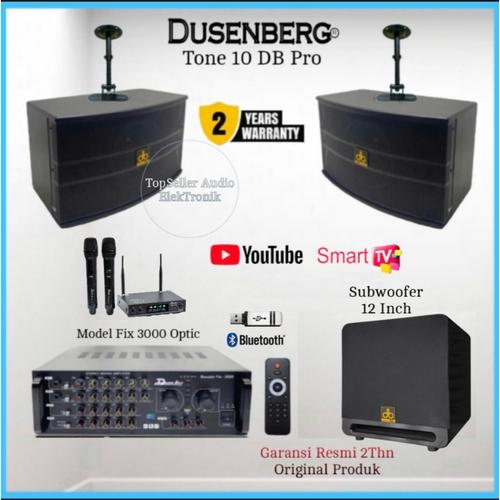 Jual Paket Sound Sytem Karaoke Speaker Dusenberg Db Tone 10 Pro ...