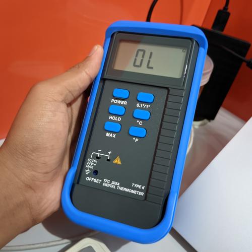 Jual Thermometer Digital Single Channel Type K HighTemp TFC-305A ...