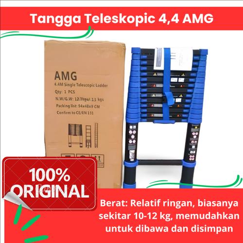 Jual tangga teleskopik 4,4 meter AMG - Kab. Indramayu - Rahayu Network ...