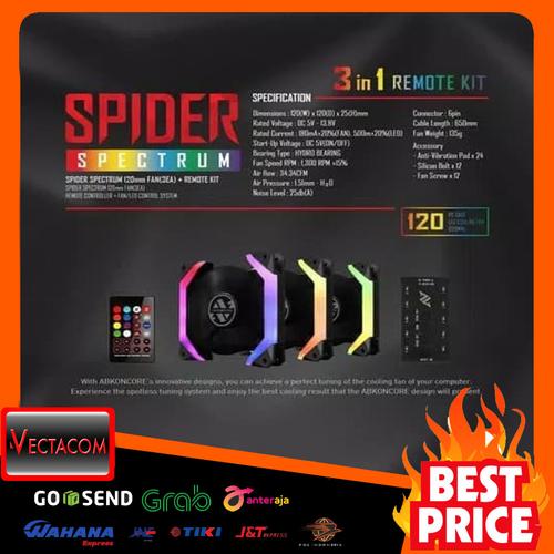 Jual Fan Casing Abkoncore Spider Spectrum 5 - Jakarta Pusat - Vectacom ...